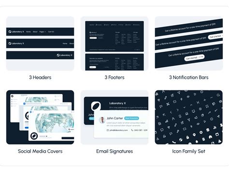 Laboratory X Website Page Template For Webflow