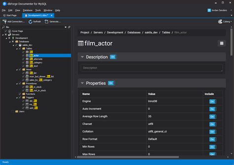 Dbforge Documenter For Mariadb And Mysql Mariadb Knowledge Base