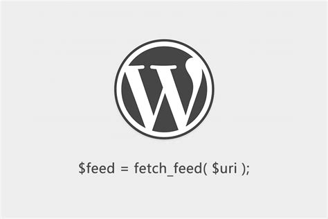 Wordpress 通过 Fetchfeed 函数调用外站订阅源文章 泪雪博客