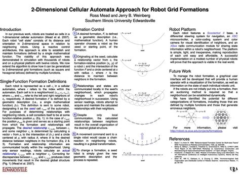 Ppt 2 Dimensional Cellular Automata Approach For Robot Grid