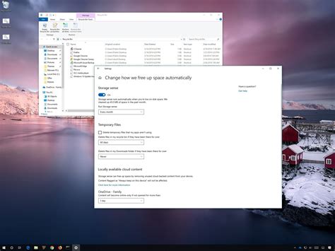How To Automatically Empty The Recycle Bin With Storage Sense On Windows 10 Windows Central