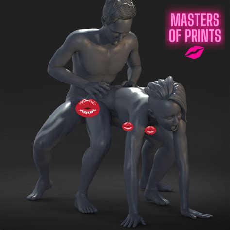 3d Printable Sex Nsfw Erotic Miniature 75 Mm Scale By Printpleasure