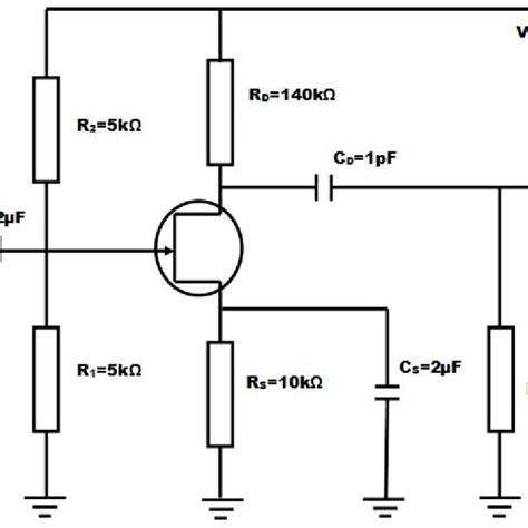 Common Source Cs Amplifier Circuit Diagram Download Scientific Diagram