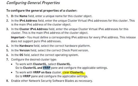 Solved Interaction Between Vrrp And Cxl Why Is There A Check