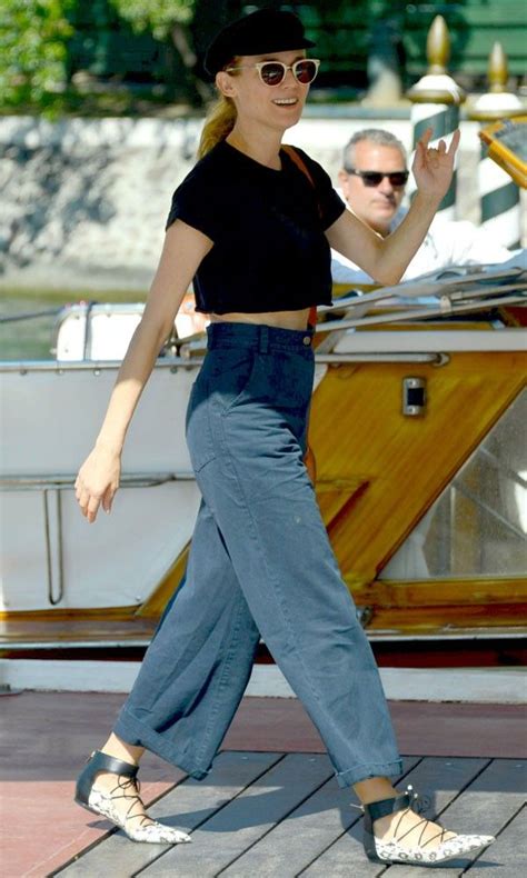 Diane Kruger Styles Up Our Dream Flats Tuesday 8th September Chic