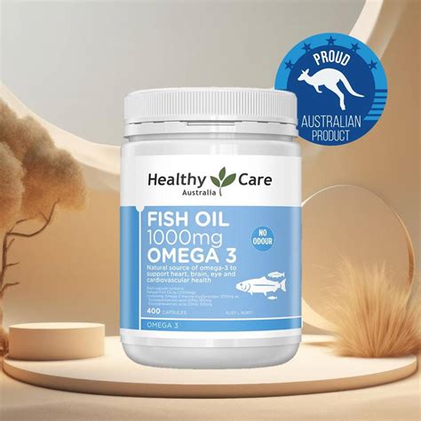 Healthy Care Fish Oil 1000 Mg 400 Caps