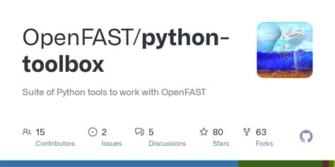 github openfast python toolbox suite of python tools to work with