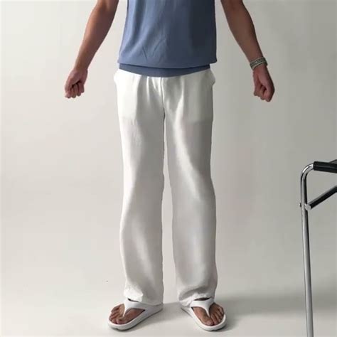 1 1 린넨 흰바지 백바지 빽바지 남자세미와이드슬랙스 Youtube