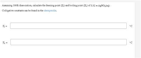 Solved The Boiling Point Of An Aqueous Solution Is C Chegg