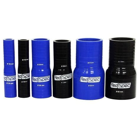 Redspec Air And Water Silicone Hose Straight Reducer Blue Motorsport