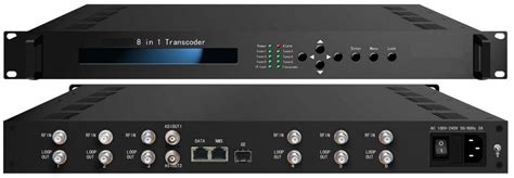 6 DVB S S2 C T ISDB T ATSC Tuners 8 IN 1 Transcoder STT 5000 Sighton China Trading