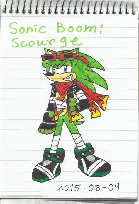 Sonic Boom Scourge By Katarinathecat