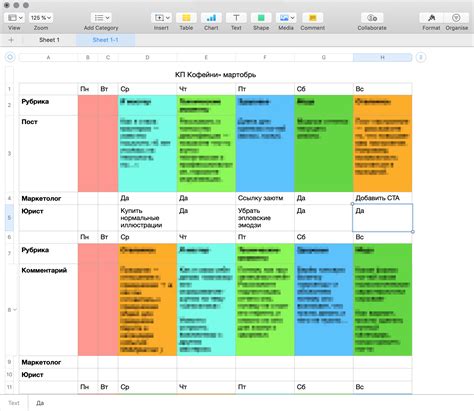 Контент план таблица шаблон 88 фото
