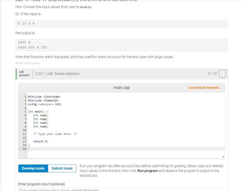Solved Note Integer Division Discards The Fraction Hence