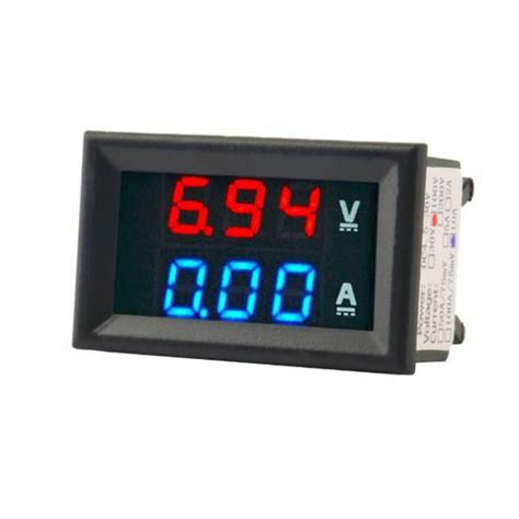 Voltímetro E Amperímetro Digital 100v 10a