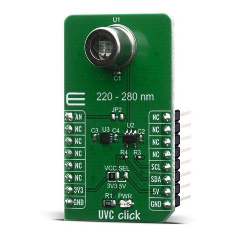 mikroe uvc click board™ mikroe 4144 debug store