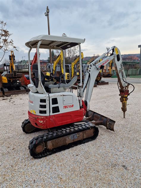 Takeuchi Tb215r Мини багер Mini Excavator 2019