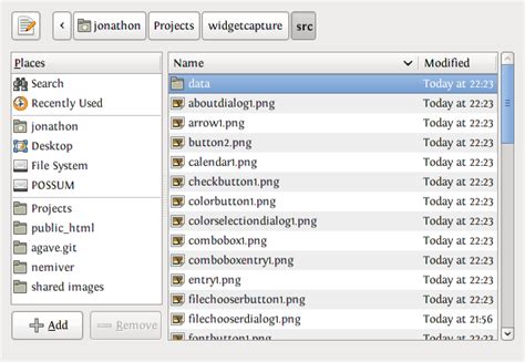 Gtkmm Gtkfilechooserdialog Class Reference