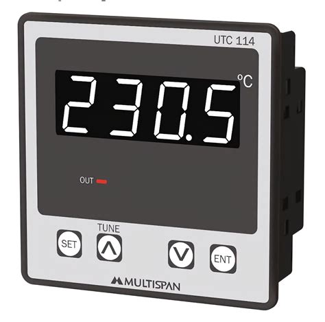 Multispan UTC Single Display PID Digital Temperature Controller X Mm Amazon In