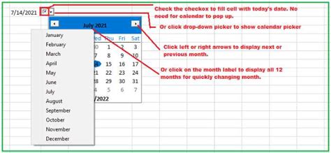 Insert Drop Down Calendar In Excel 2025 Without Date Picker Option Hally Kessiah