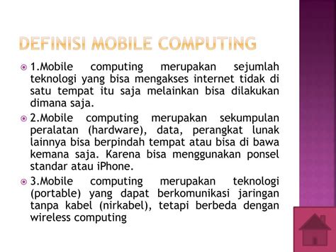 Ppt Mobile Computing Dan Aplikasinya Powerpoint Presentation Free