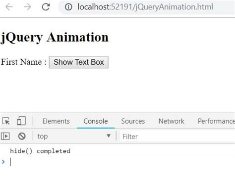 JQuery Animation