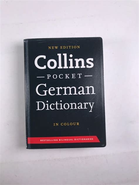 Collins German Dictionary Pocket Edition Kolektiv Autorů Od 39 Kč
