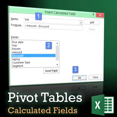 How To Add Calculations Inside Excel Pivot Tables