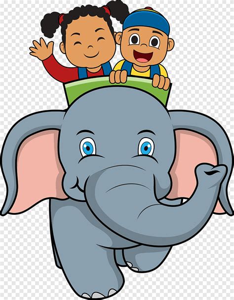 ช้าง เด็กๆ การ์ตูน น่ารัก ตลก มาสคอต ตัวละคร สนุกสนาน เด็กๆ มีความสุข Png Pngegg