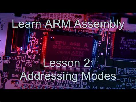 Free Video Learn Arm Assembly Addressing Modes And Rotation Lesson 2 From Chibiakumas