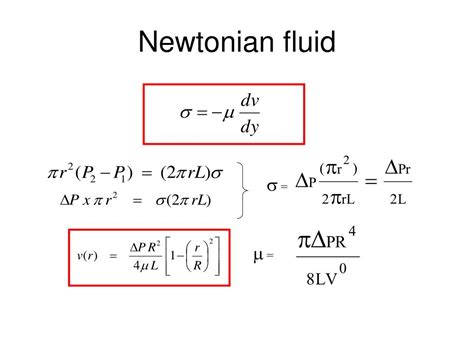 ppt newtonian fluid powerpoint presentation free download id 1134841