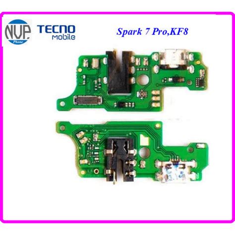 สายแพรชดกนชารจ Tecno Spark 7 Pro KF8 Shopee Thailand