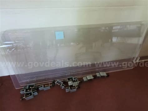 Plexiglass Dividers With Table Brackets Govdeals
