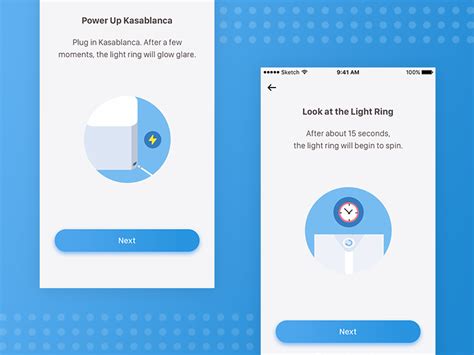 Setup Screens By Shuhan Yang On Dribbble