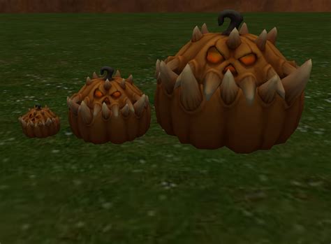 Second Life Marketplace Fullperm Grumpy Pumpkin Rigged Mesh 3 Pack