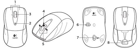 Logitech M525 Wireless Optical Mouse With Precision Scrolling Quick Start Guide Manualslib