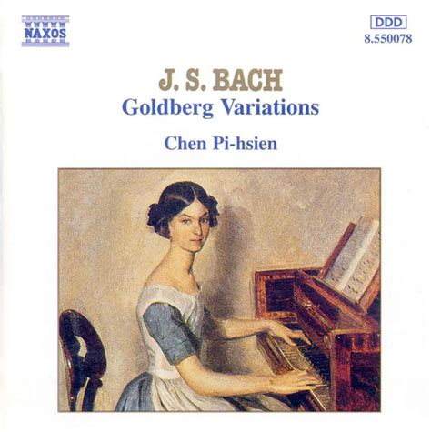 J S Bach Chen Pi Hsien Goldberg Variations Cd Discogs