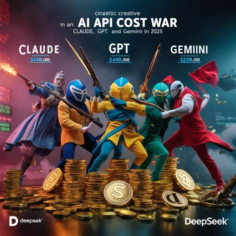 Ai Api 비용 전쟁 2025년 클로드 Gpt 제미나이 딥시크 가격 완벽 비교 초보자 가이드