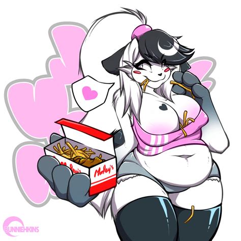 Rule 34 11 Absurd Res Anthro Areola Belly Between Breasts Big Breasts Black Body Black Fur