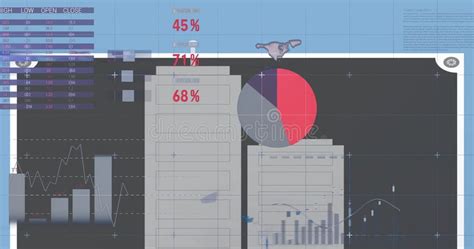 Displaying Data Dashboard Showing Bar Pie Line Charts Data Grid And