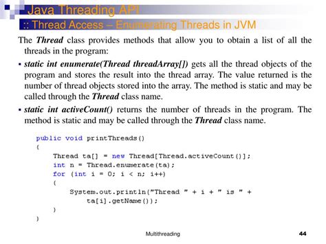 Ppt Multithreading Java C C Powerpoint Presentation Free