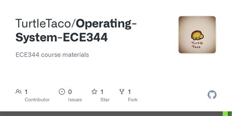 Github Turtletacooperating System Ece344 Ece344 Course Materials