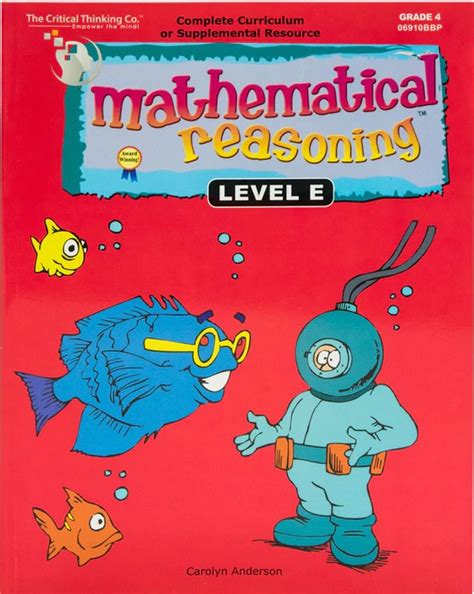 Mathematical Reasoning Level E The Learning House