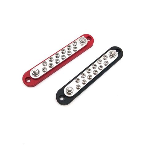 Car Terminal Block Negative Bus Bar 12V 48V 150A Terminal Block Distribution Block M6 Busbar For