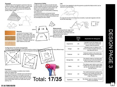 Final IGCSE DT Coursework PPTX Jewelry Making Arts And Crafts