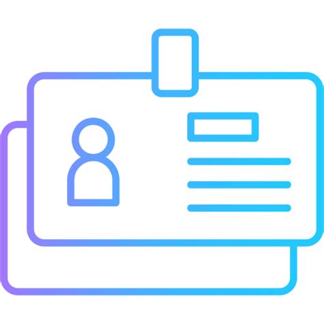 Guest Generic Gradient Outline Icon Freepik