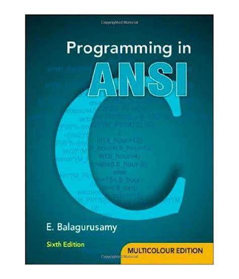 Programming In Ansi C Paperwork English 2012 Buy Programming In Ansi