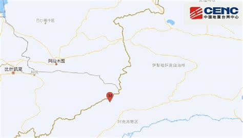 新疆地震最新消息今凌晨阿克苏地区沙雅县发生2次地震 天气网