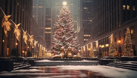 Premium AI Image Christmas Tree