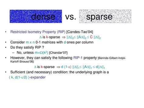 Ppt Sparse Recovery Using Sparse Matrices Powerpoint Presentation